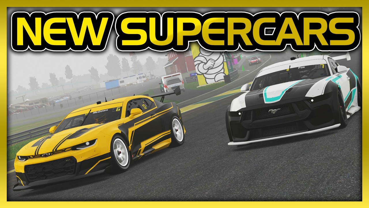 First Race: iRacing Gen 3 Supercars - YouTube