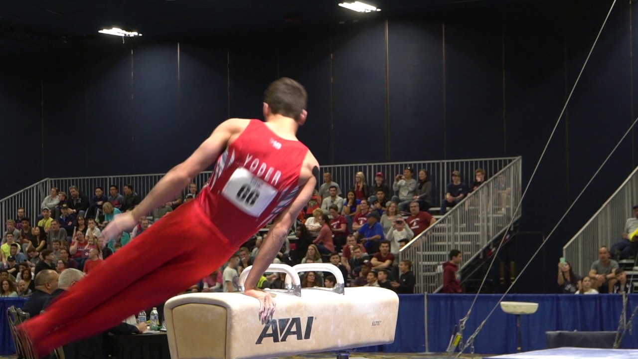 Alec Yoder - Pommel Horse - 2017 Winter Cup Prelims - YouTube