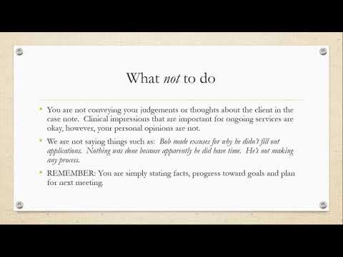 Case Notes Training - YouTube
