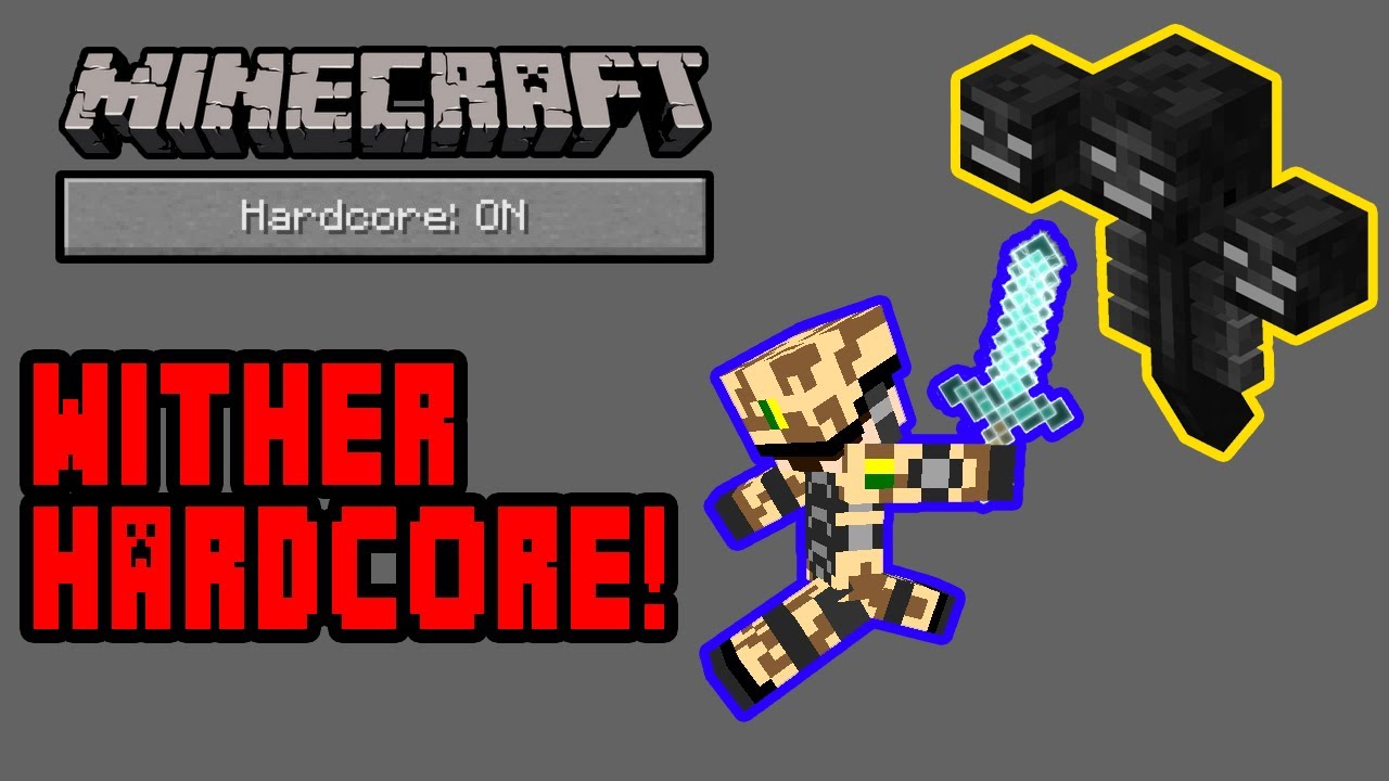 Wither Hardcore - Minecraft - Sobrevivendo ao HARDCORE! #17 - YouTube
