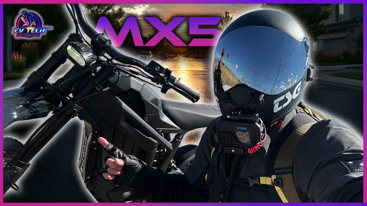 Talaria MX5 Pro - Initial Impression - First Ride - Electric Dirt Bike E Moto Like Surron ...