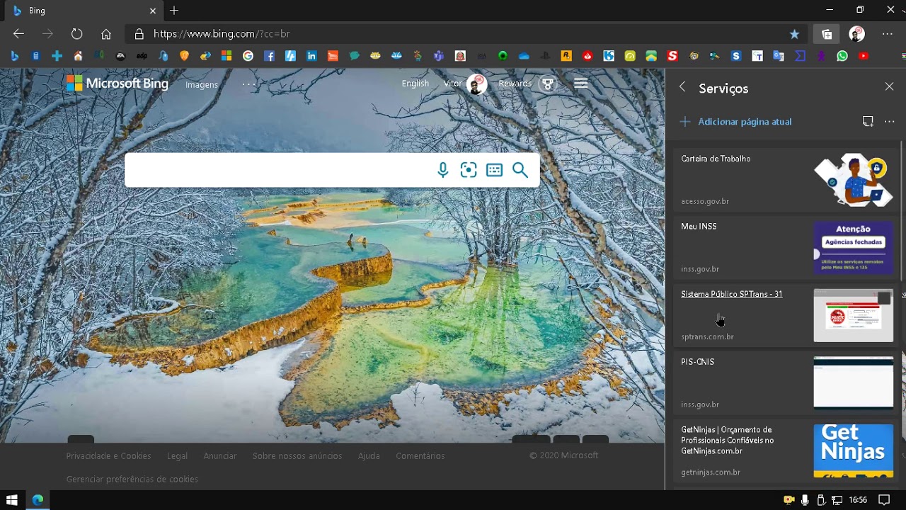 Como organizar as páginas pelo coleções do Microsoft Edge - YouTube