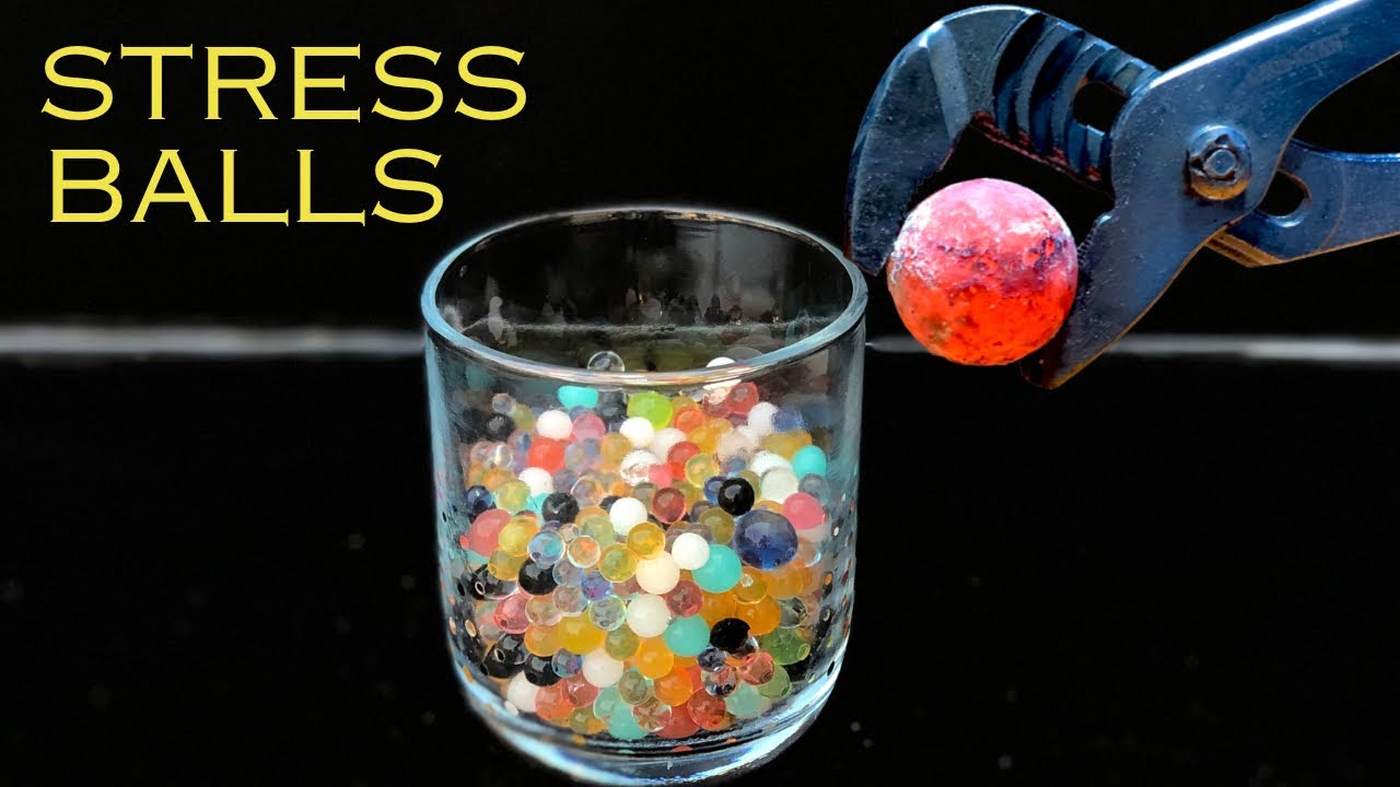 Glowing 1000 Degree Metal Balls vs. Orbeez | Experiment - YouTube
