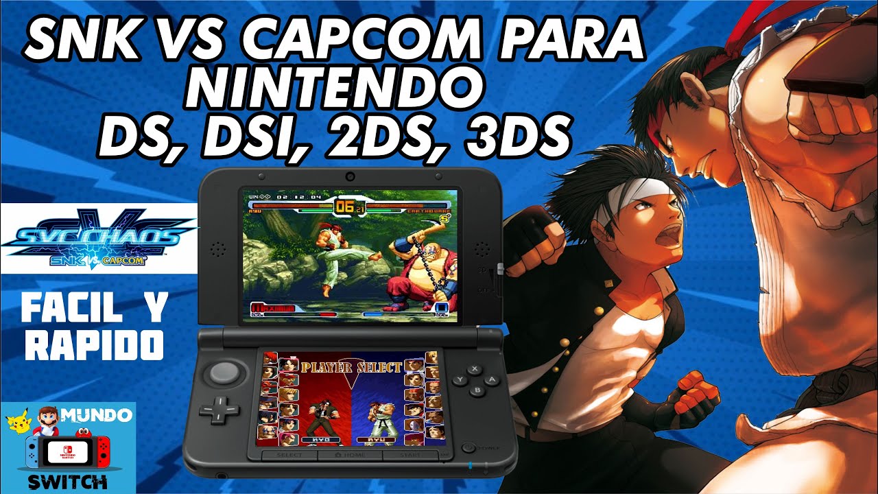 SNK 8S C4PC0M PARA DS, DSI, 2DS, 3DS FUNC10NAL NEODS R4 - YouTube
