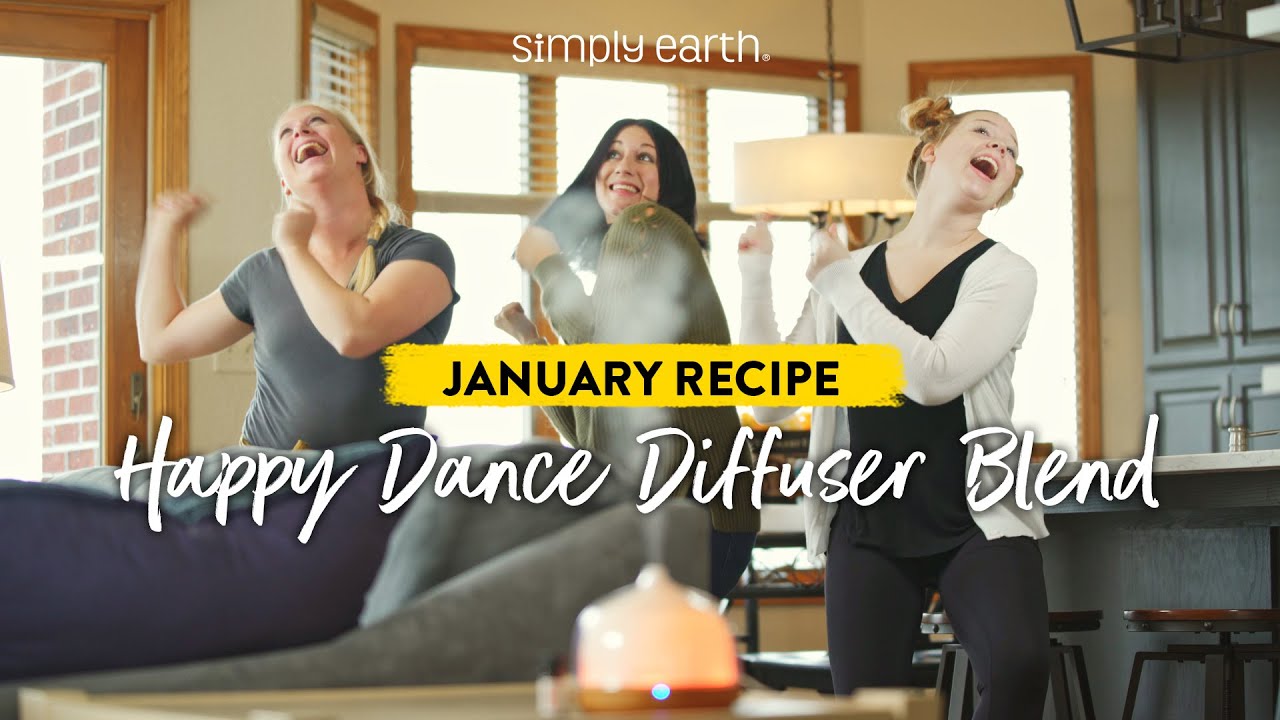 Happy Dance Essential Oil Diffuser Blend Recipe - YouTube