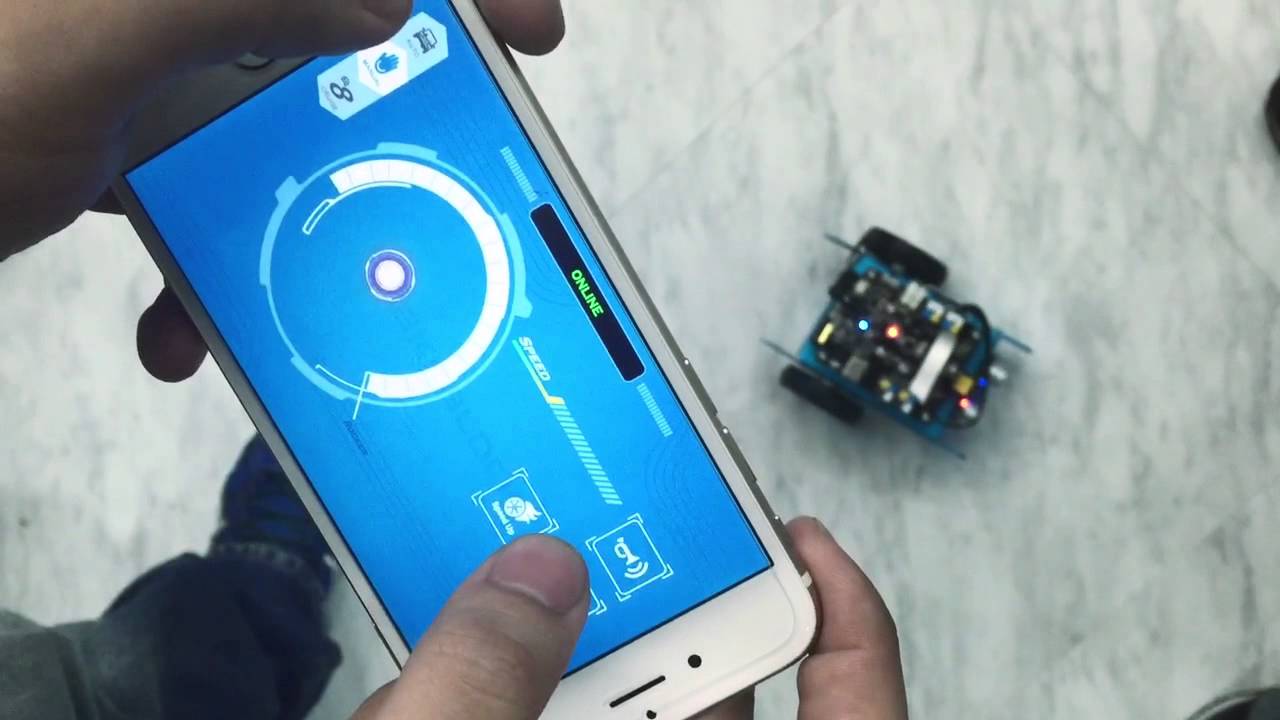 mBot app functional demo - YouTube
