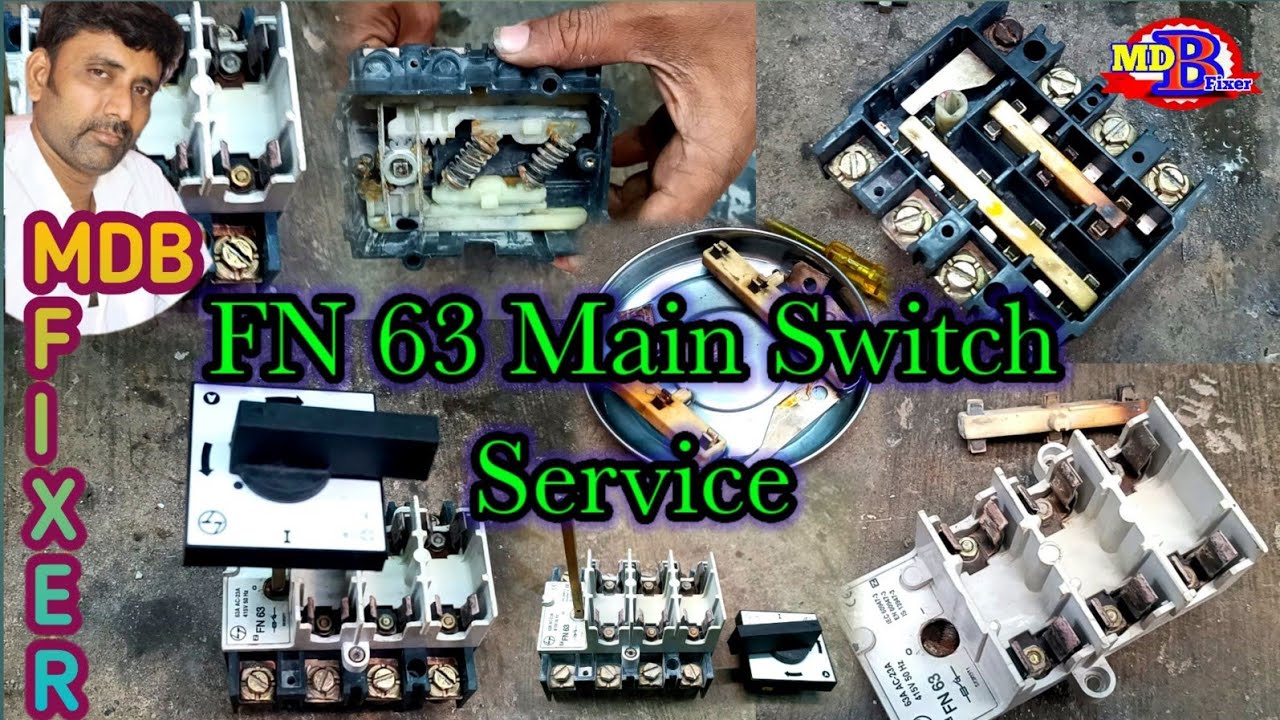 Main Switch Service/L&T FN 63 Switch gear Service /Industrial ...