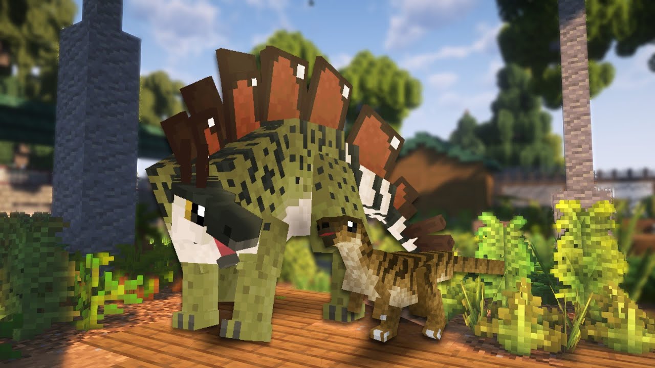 Stegosaurus & Dryosaurus MIX Enclosure Speedbuild - Fossils and ...