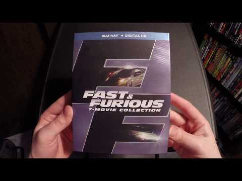 Fast & Furious 7-Movie Collection Blu-Ray Unboxing