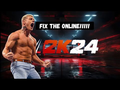 WWE 2K24 ONLINE HAS SOME SERIOUS PROBLEMS! - YouTube