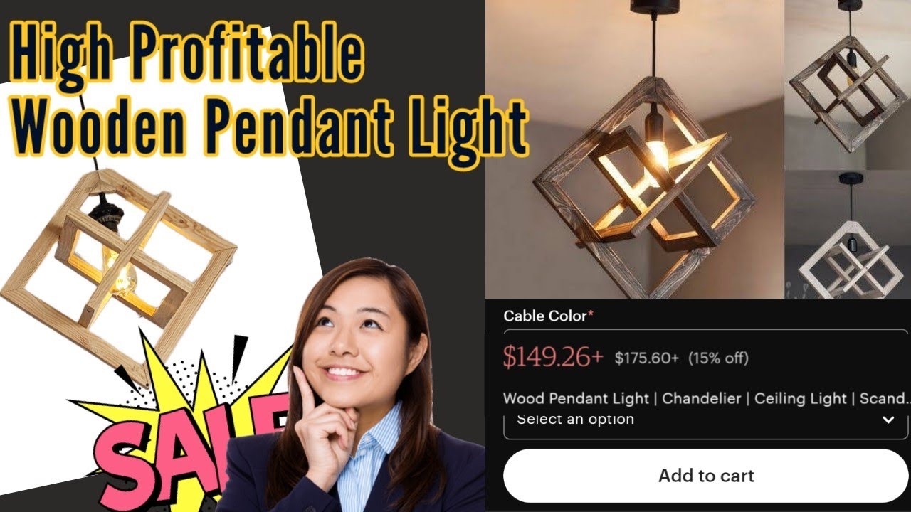 How To Make A Wooden Pendant Light | Easy Wooden Chandelier That Can ...