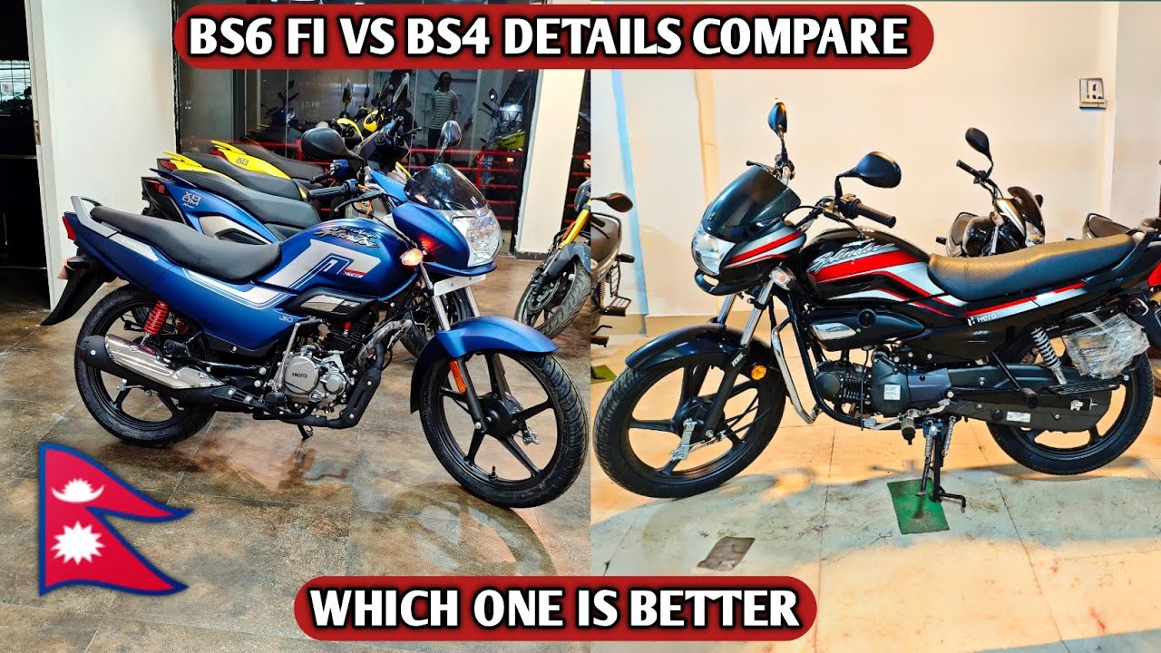 Splendor 125 BS6 FI 2025 model VS Splendor 125 BS4 2024 model Details ...