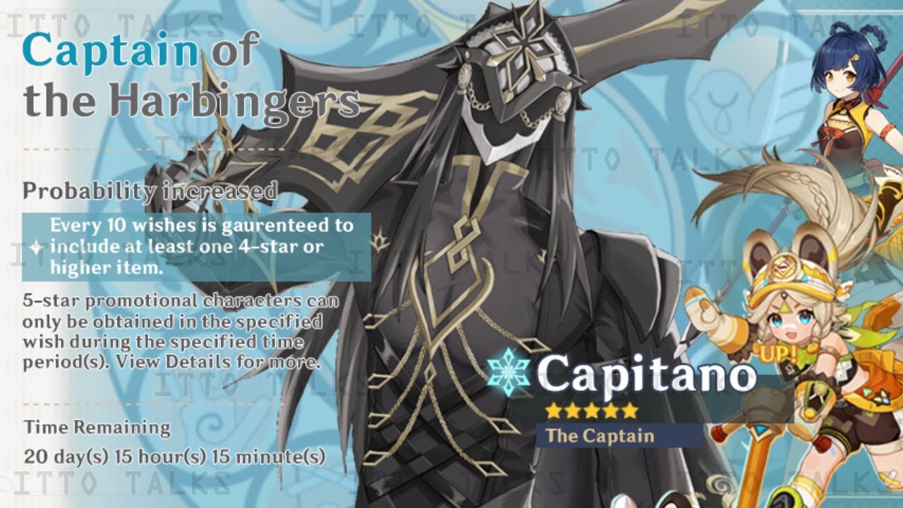 UPDATE!! CAPITANO: THE CAPTAIN PLAYSTYLE, VOICELINES, PERSONALITY INFO ...