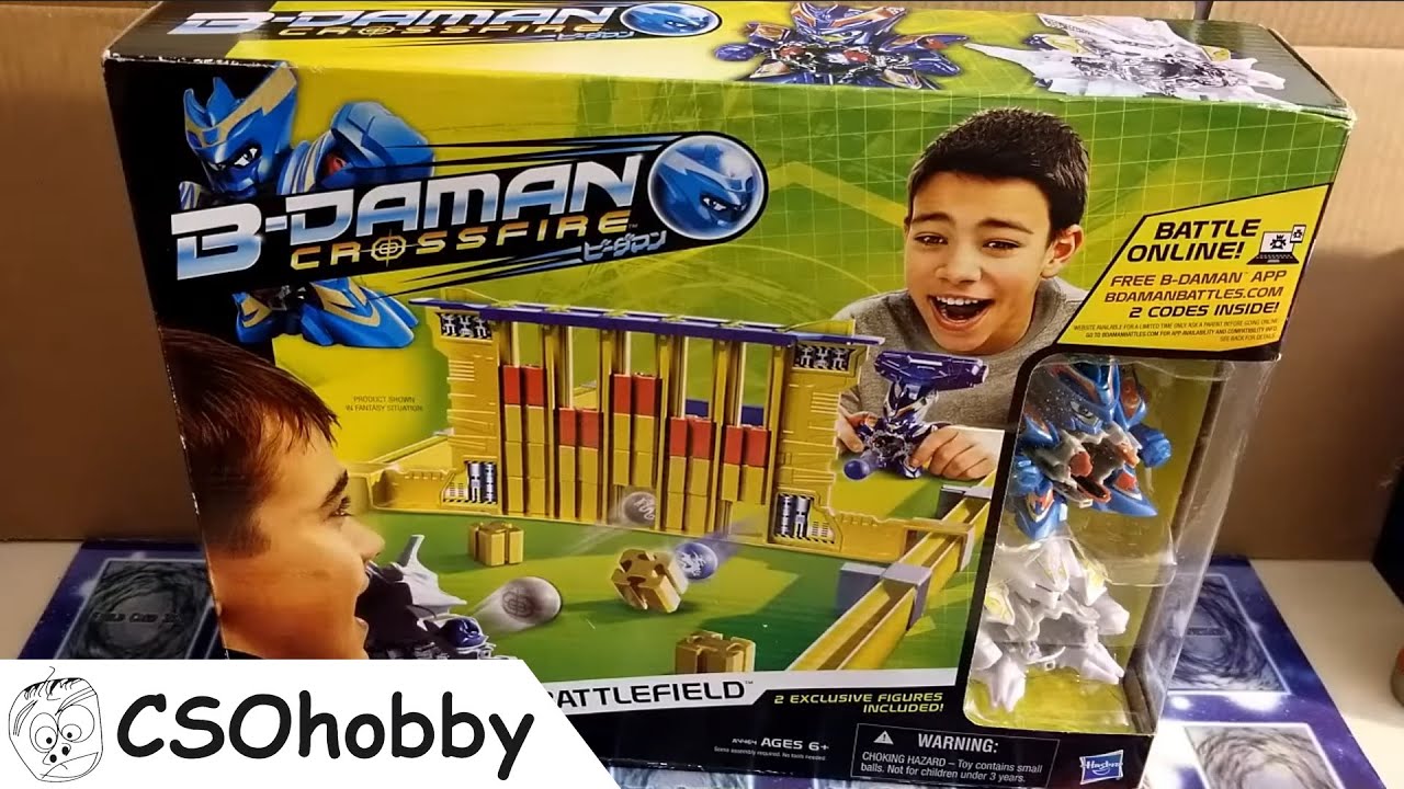 Break Bomber Battlefield | B-Daman Unboxing - YouTube