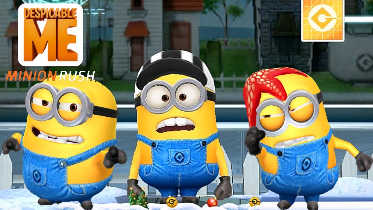 Minion rush Referee minion Starfish minion Jerry minion run PC gameplay ...