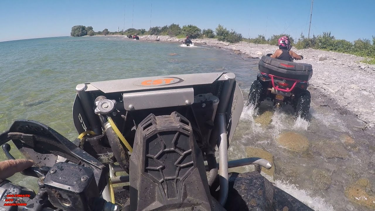 ATV TRAIL ALONG BEAUTIFUL BEACH....VERY COOL RIDE! - YouTube