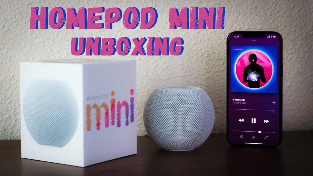 HomePod mini | UNBOXING Y PRIMERAS IMPRESIONES 😍 - YouTube