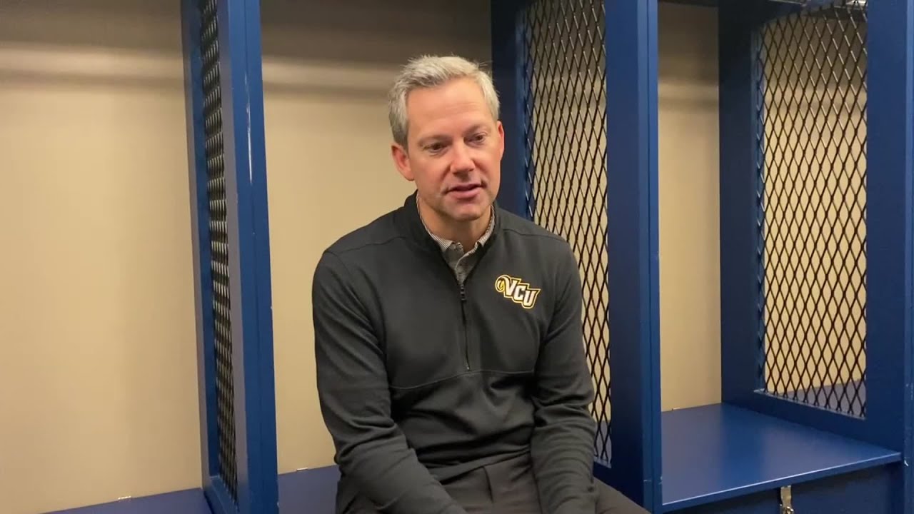 VCU basketball coach Ryan Odom after 65-61 loss to Boise State in ESPN ...