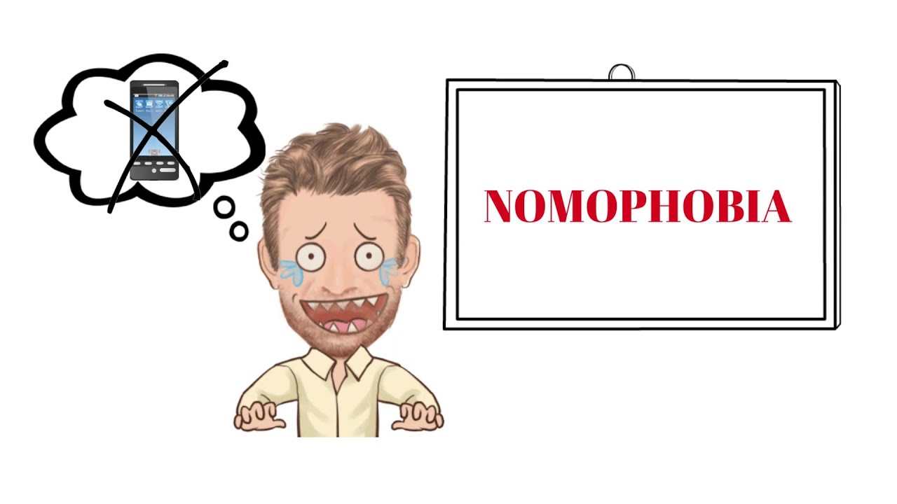 English Tutor Nick P Word Origins (293) Nomophobia - Animated - YouTube