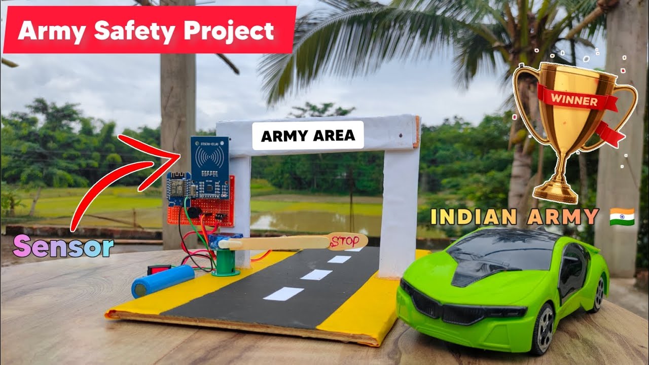 Army Safety Project || Indian Army Safety Project || RFID Based Smart ...