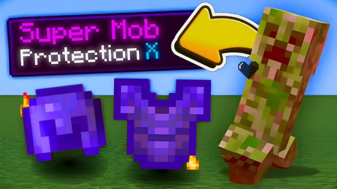 MINECRAFT BUT EVERY MOB I KILL DROPS OP ITEMS😮 - YouTube