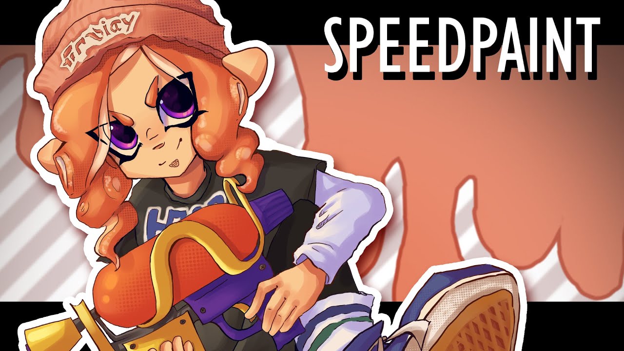 victory!! [SPLATOON SPEEDPAINT] - YouTube