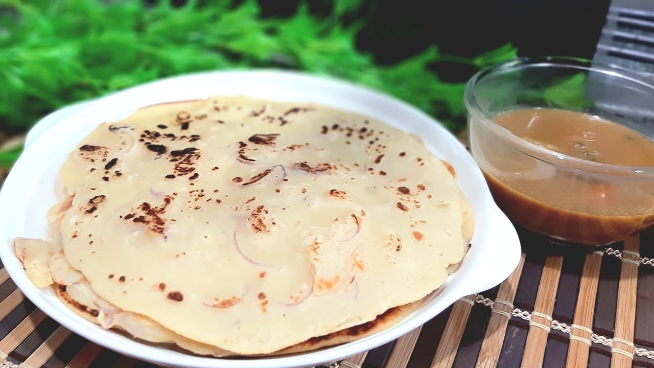Resepi lempeng bawang, sesuai buat sarapan | Shallots pancake recipe ...