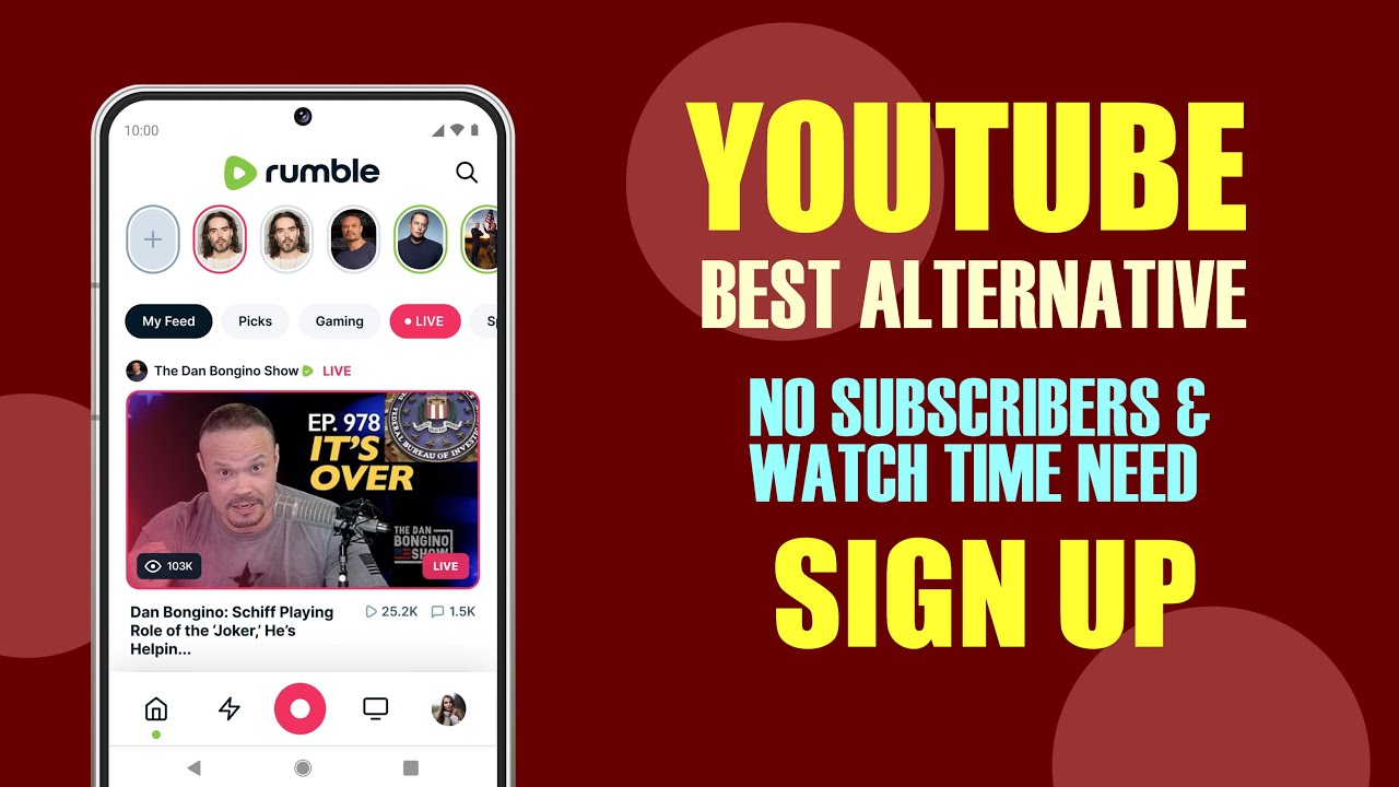 Best Youtube Alternative no subscribers need | Youtube Alternative ...