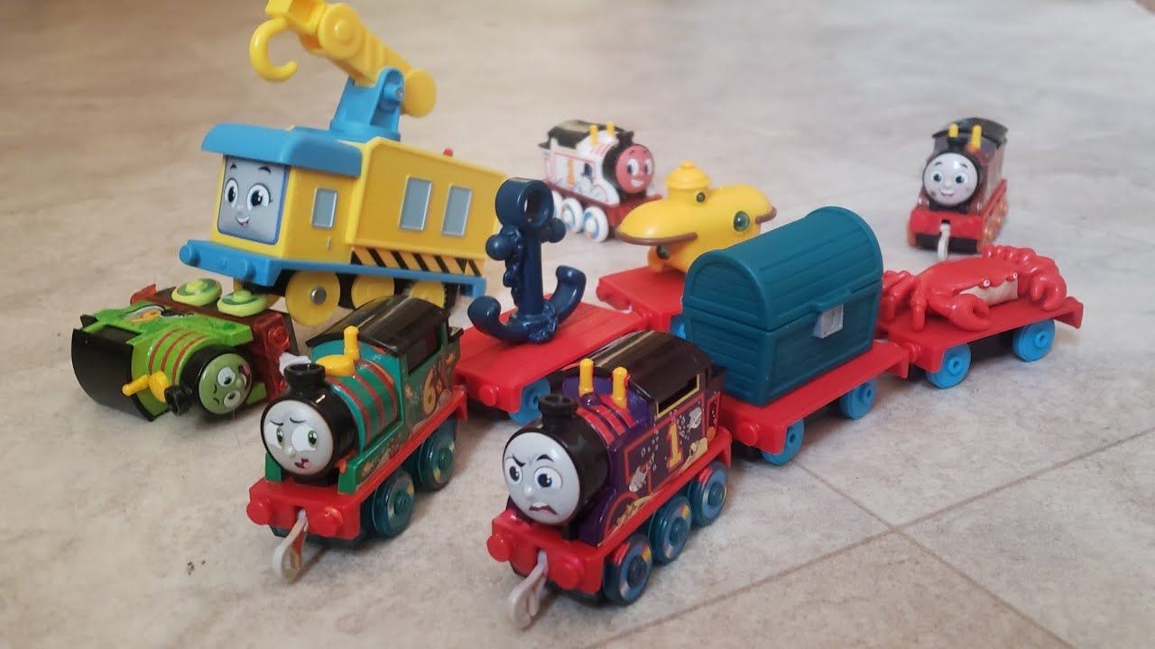 Thomas and Friends Color Changers Color Reveal Deep Sea Deliveries ...