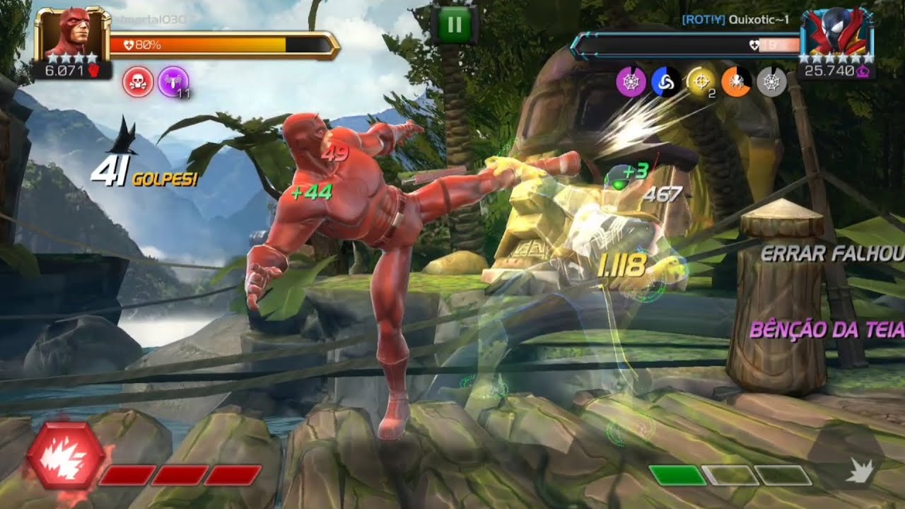 @mtcimortal Daredevil counter contra/intangível/invisível/intocável ...