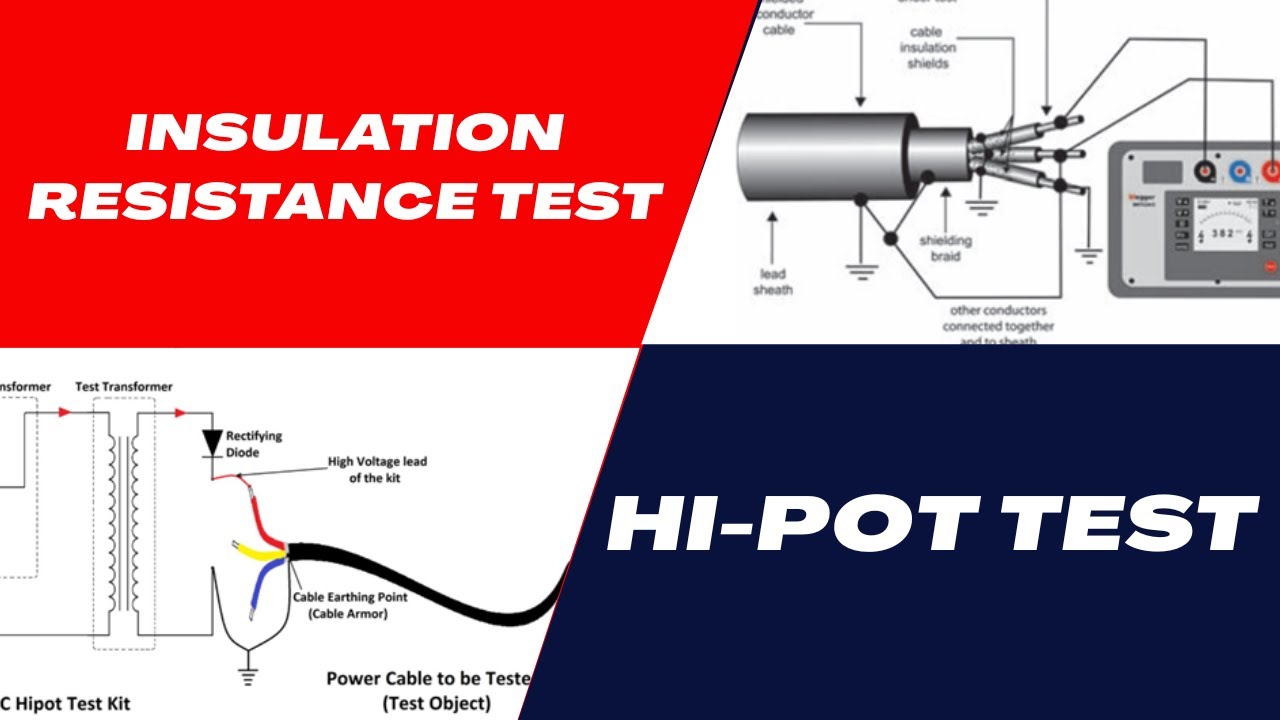 Difference between IR and HiPOT Test| Insulation Resistance Test| HiPOT ...