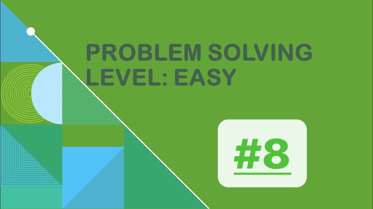GMAT Problem Solving #8 Level Easy - YouTube