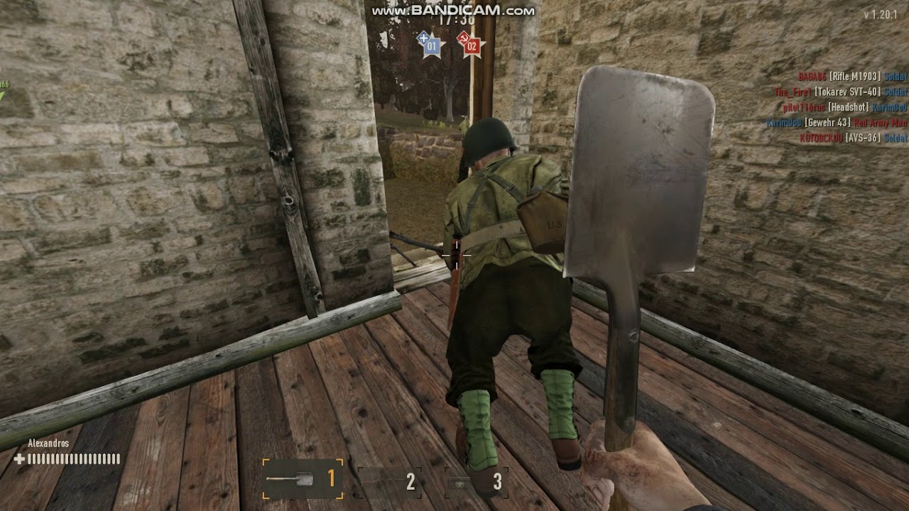 heroes and generals WW2 melee attack - YouTube