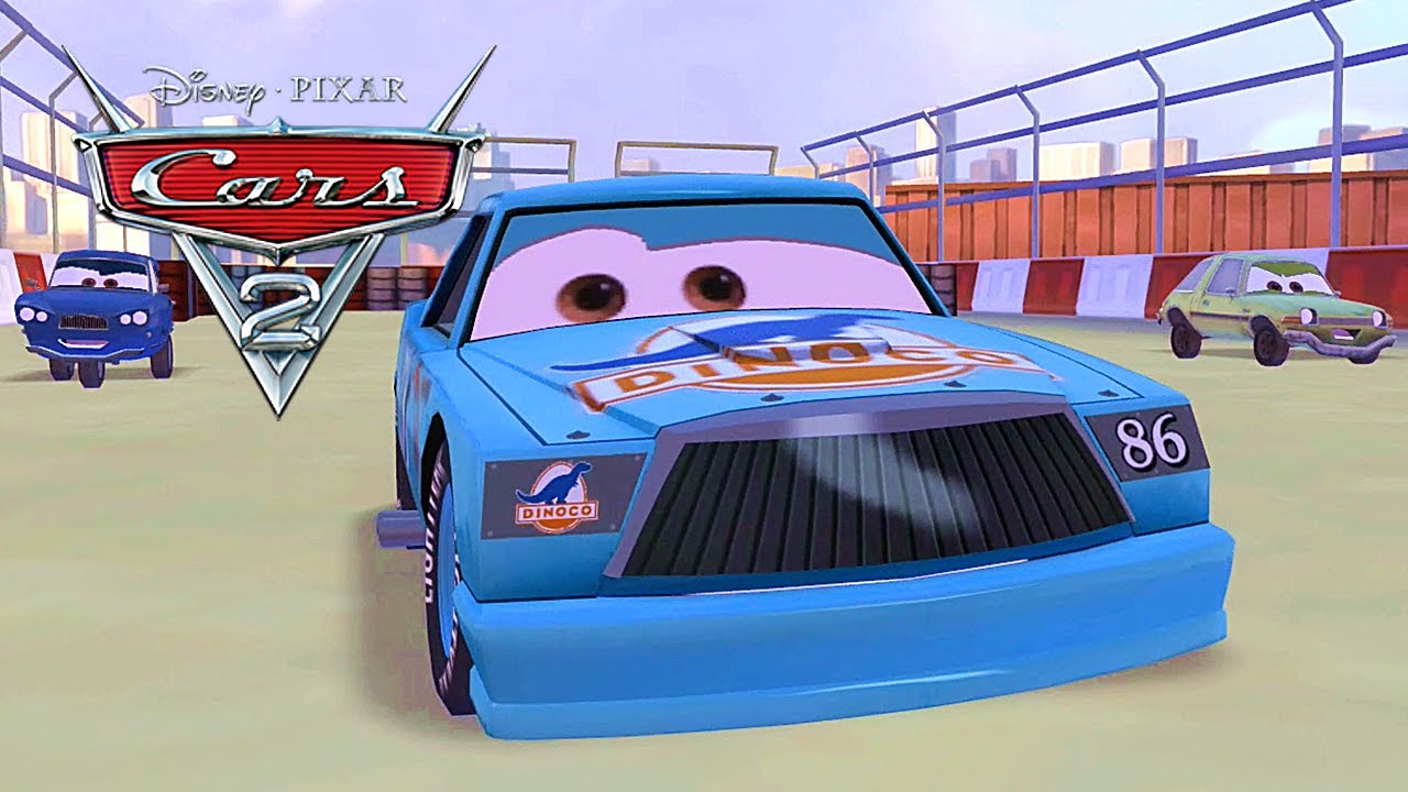Cars 2 PC MOD | Dinoco Chick Hicks | Tokyo Airport | Battle Race - YouTube