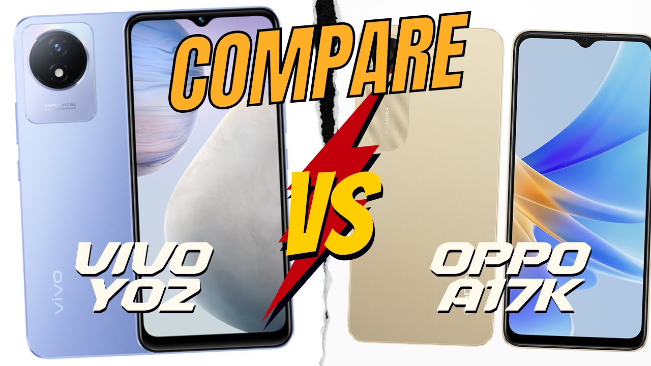 Oppo A17K VS Vivo Y02 Full Compare Android 1 Jutaan - YouTube