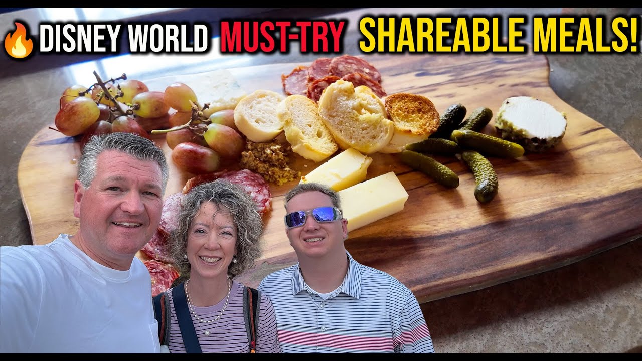 🔥 9 MUST-TRY Disney World Shareable Meals! 🍽️ Mobile Order & Save Time ...