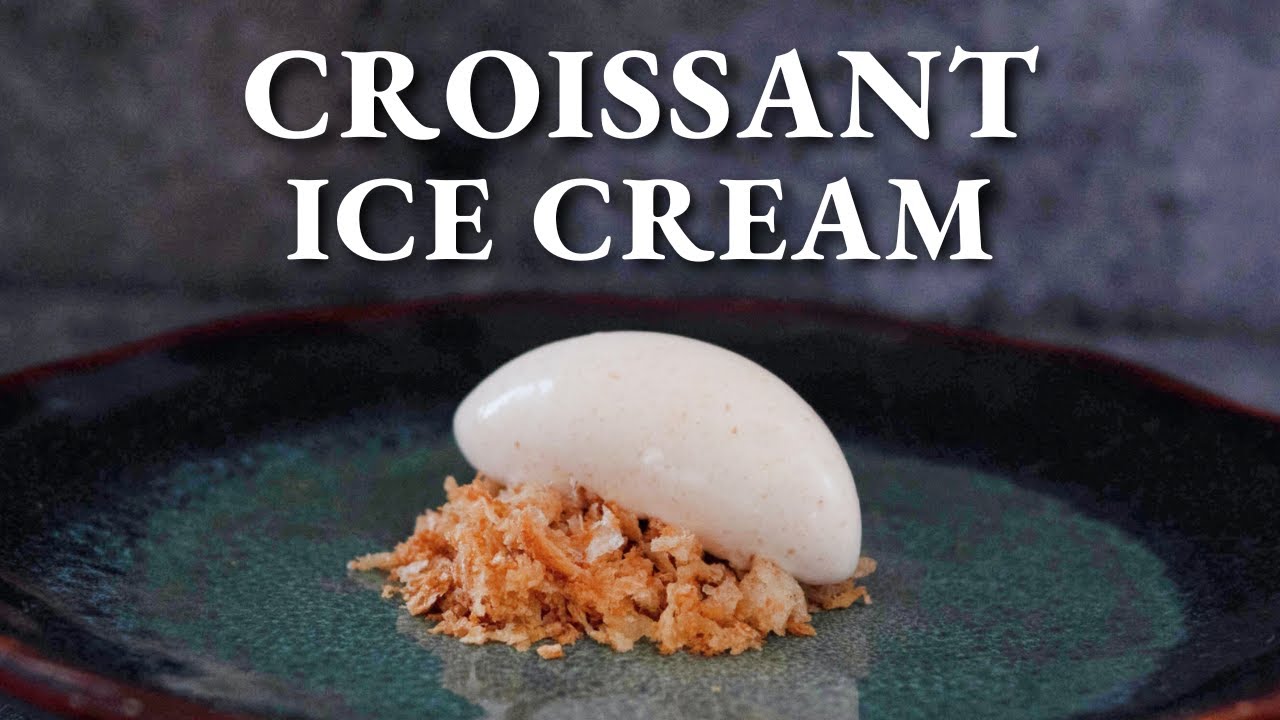 Twist on Classic: Croissant Ice Cream Made Simple! - YouTube