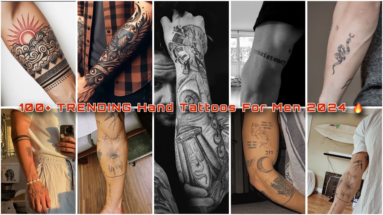 100 + Hand Tattoos For Boys | Arm Tattoos For Men | Hand Tattoos For ...