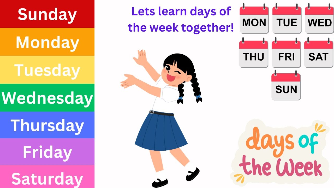 Days Of The Week Pronunciation Lesson Simple English Sentences days-of-the-week-pronunciation-lesson-simple-english-sentences