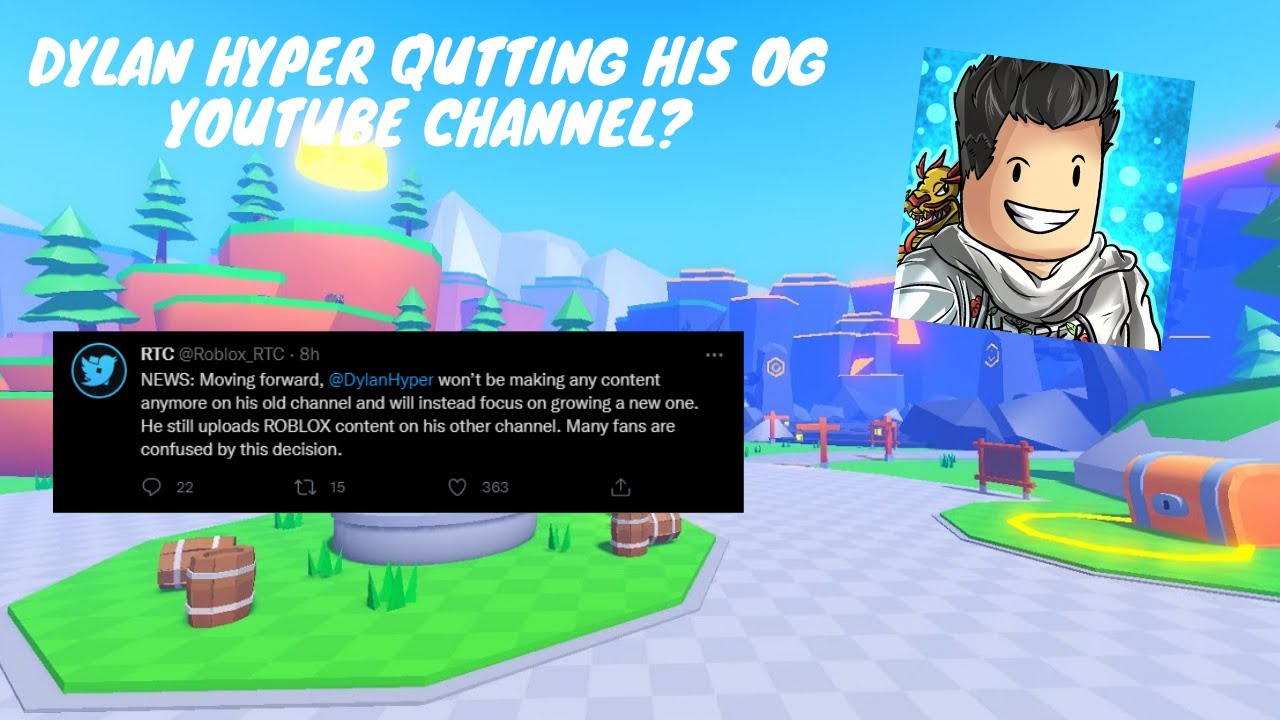 DYLAN HYPER QUITTING HIS OG YOUTUBE CHANNEL! - YouTube
