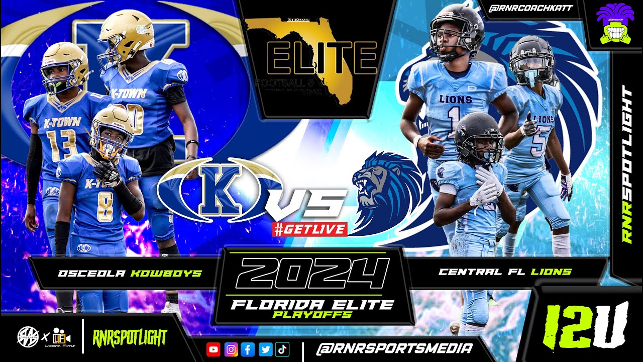 Osceola Kowboys vs Central Florida Lions | 12U - YouTube