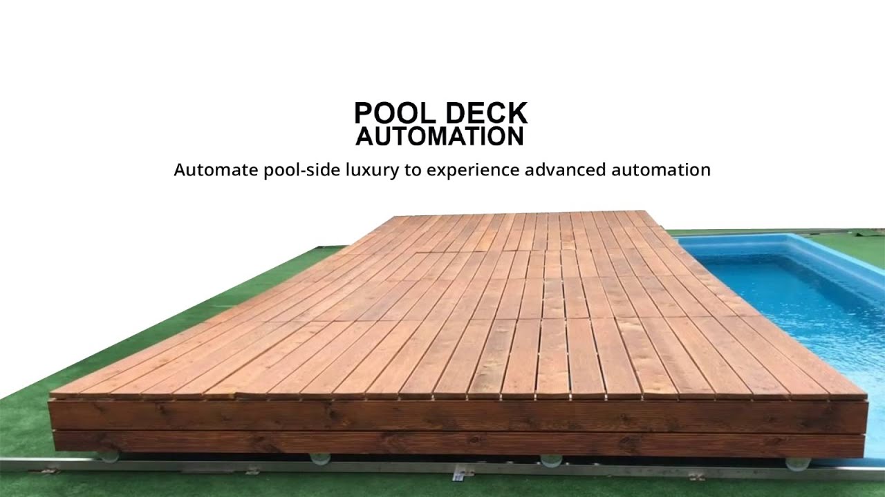 Modern Pool Deck Automation in UAE | Stebilex #pooldeck #poolautomation ...