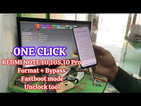 Redmi Note 10,10S,10 Pro without edl format + bypass Fastboot mode ...
