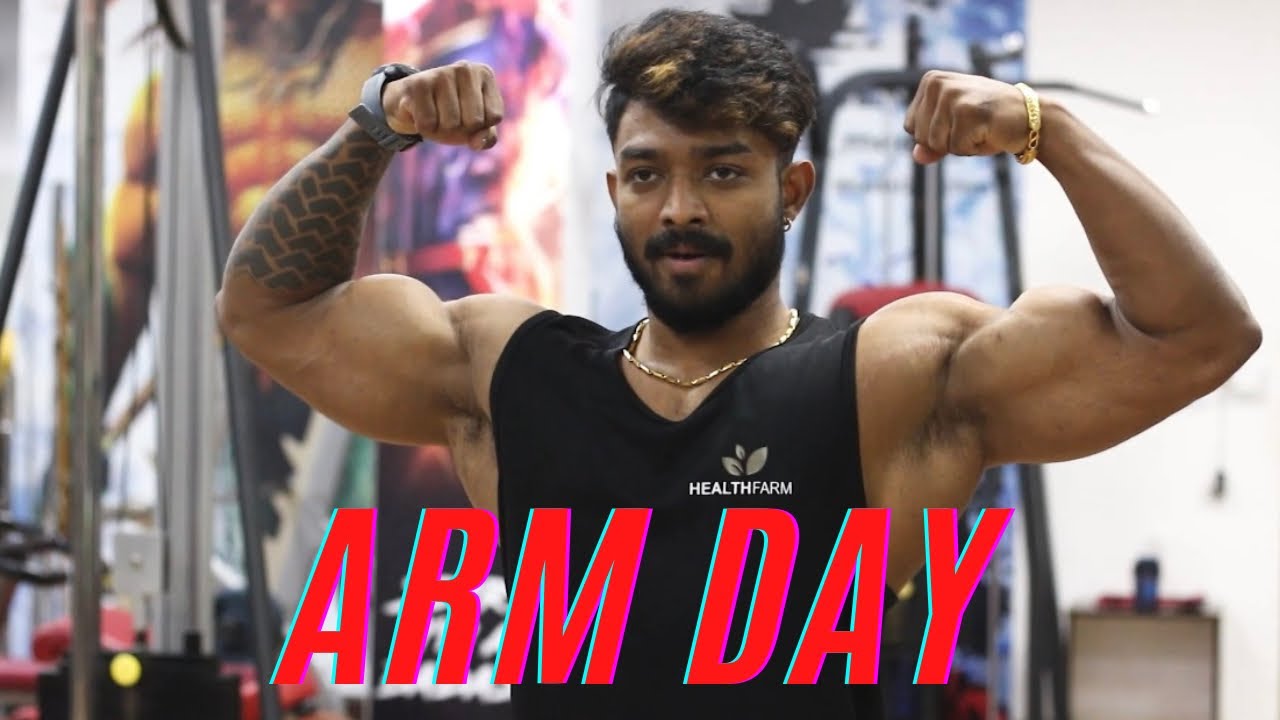 ARM day @saiyanshouse | arm blast | coach dharun - YouTube