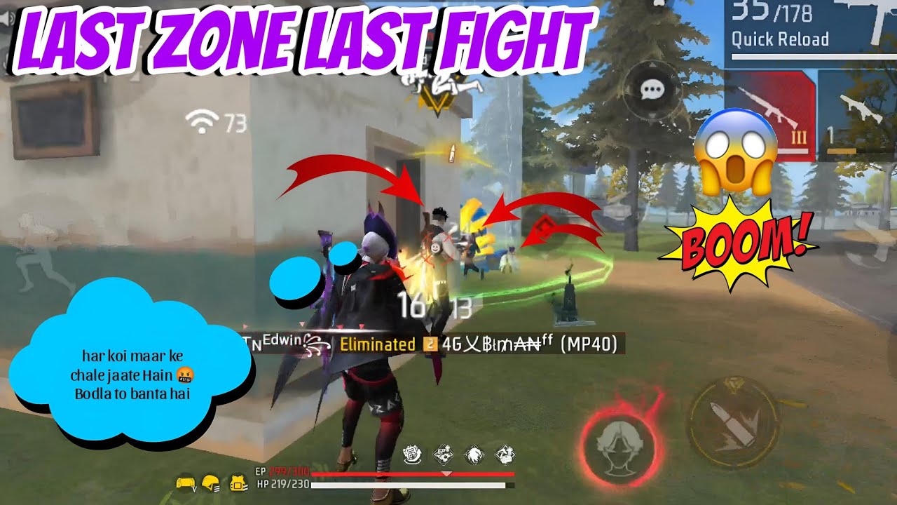 har koi maar ke chale jaate Hain 😭 | Last Zone Last Fight | free fire 🔥 ...