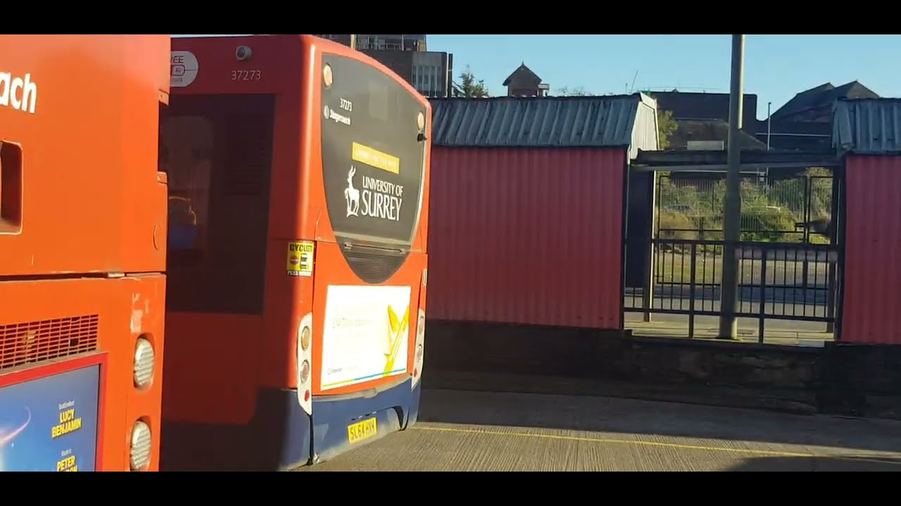 Here is the stagecoach bus 37273 on the number 71 in Guildford Saturday ...