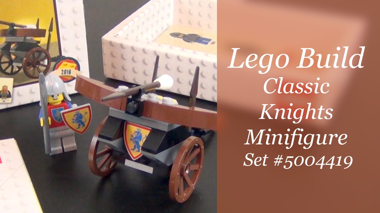 Let's Build - LEGO Classic Knights Minifigure Set #5004419 - YouTube