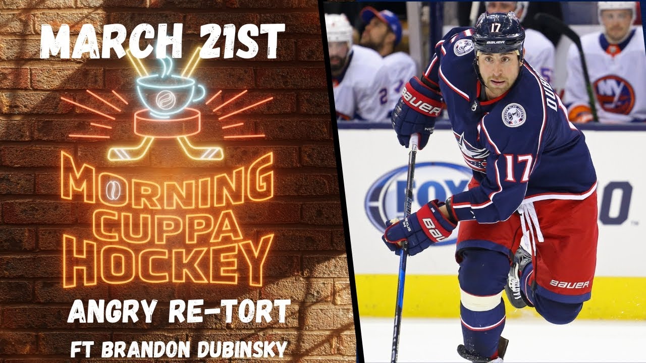 Angry Re-Tort ft. Brandon Dubinsky | Morning Cuppa Hockey - YouTube