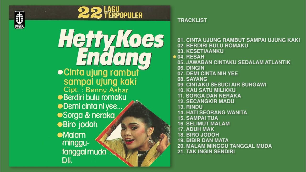 Hetty Koes Endang - Album 22 Lagu Terpopuler | Audio HQ - YouTube