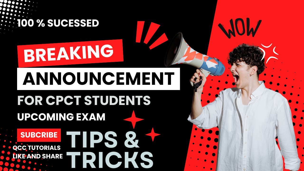 "CPCT Exam 2024: Exam Date, Registration & Top Tips for Success" - YouTube